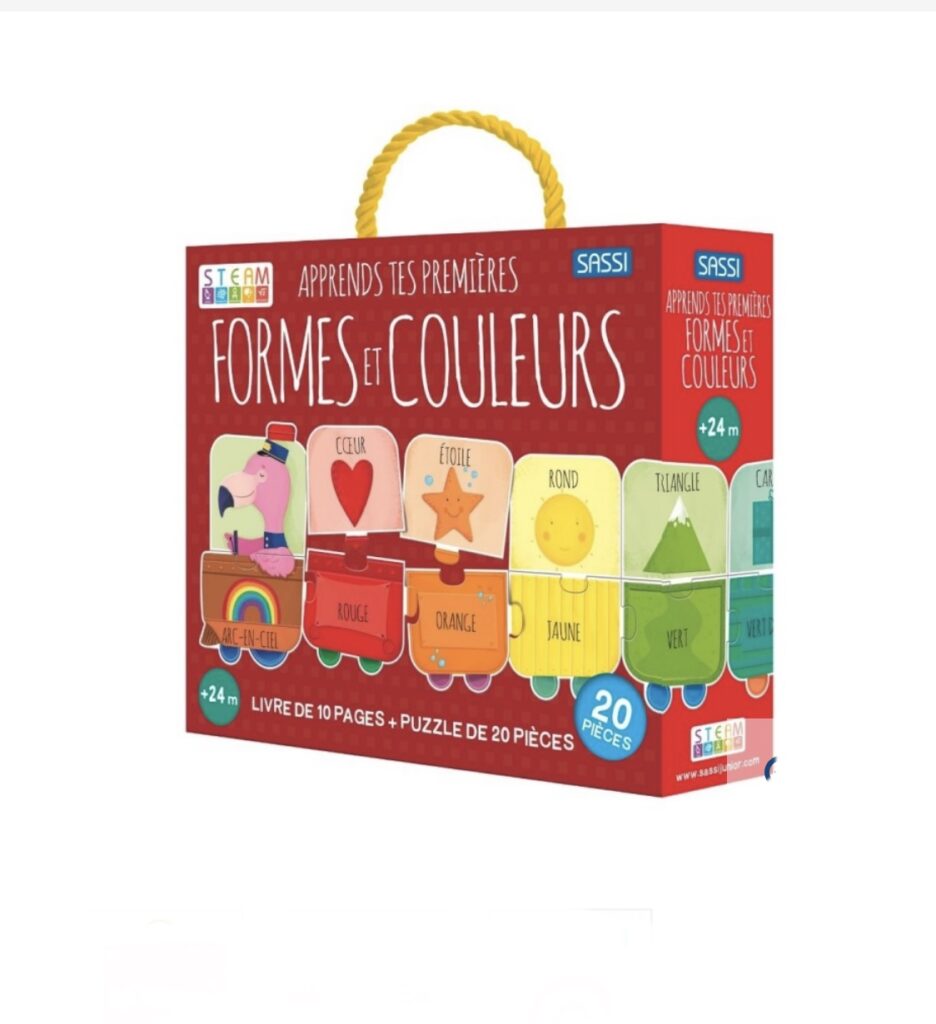 Apprends tes premières formes et couleurs. - Histoire de tribu