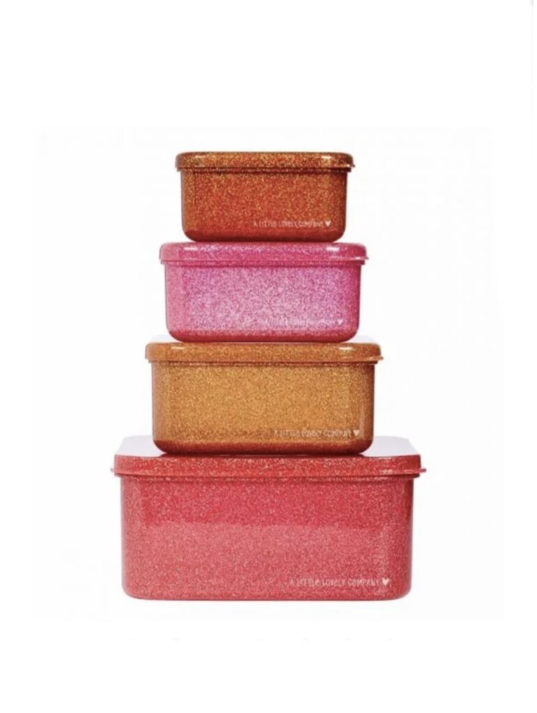 Boîtes à goûter gigognes: Autumn pink - Histoire de tribu